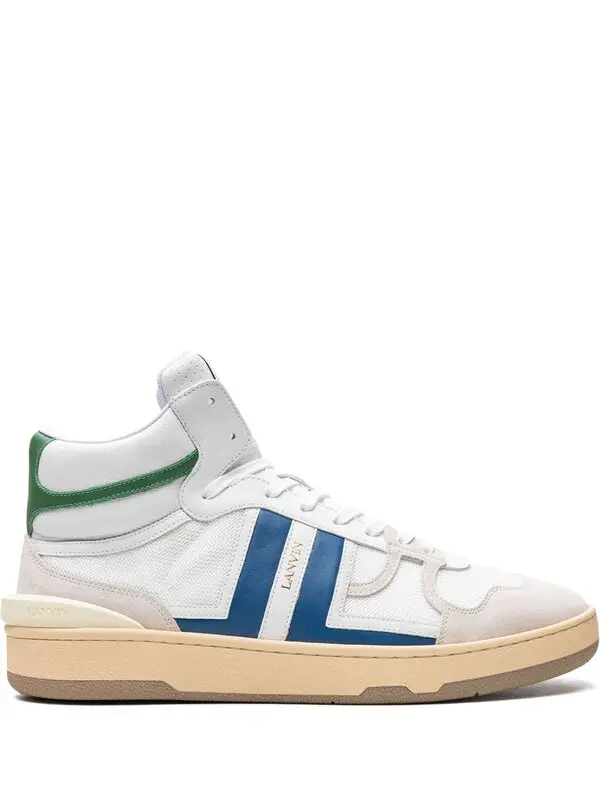 LANVIN Clay High-top Sneakers - White