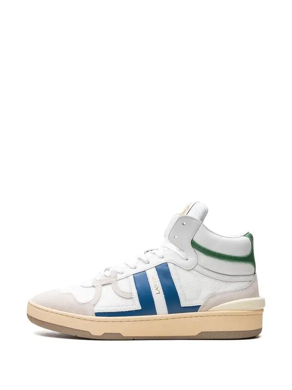 LANVIN Clay High-top Sneakers - White