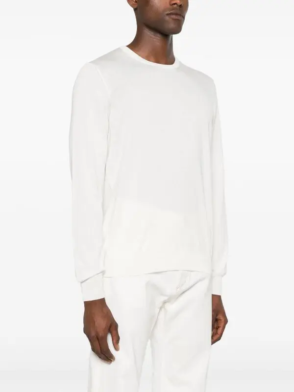Tagliatore Crew Neck Jumper - Neutrals