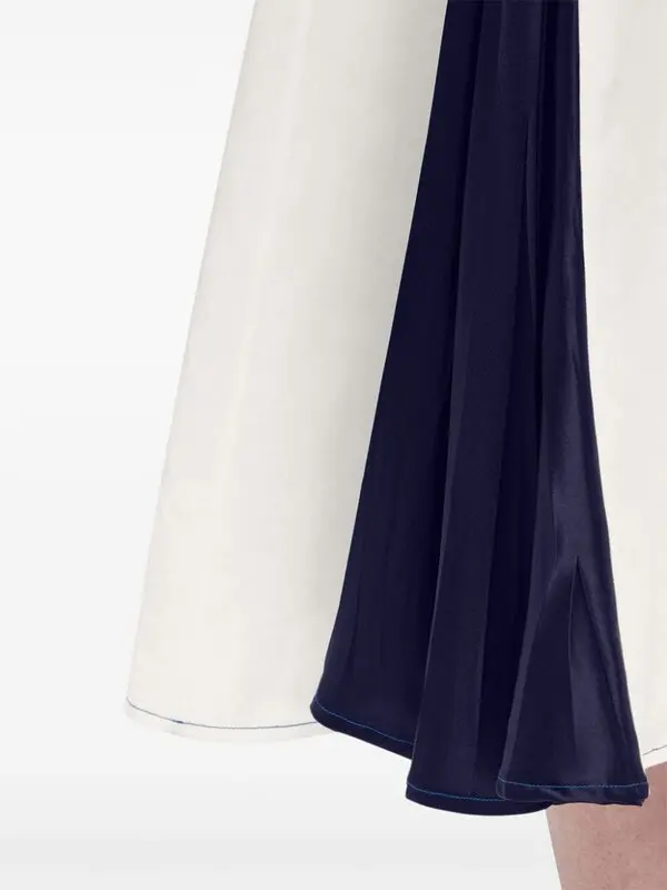 FERRAGAMO Satin-inlay Shirtdress