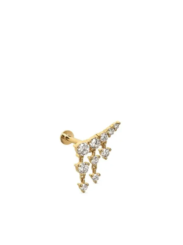 LARK & BERRY 14kt Yellow Royal Heiress Diamond Stud Earring