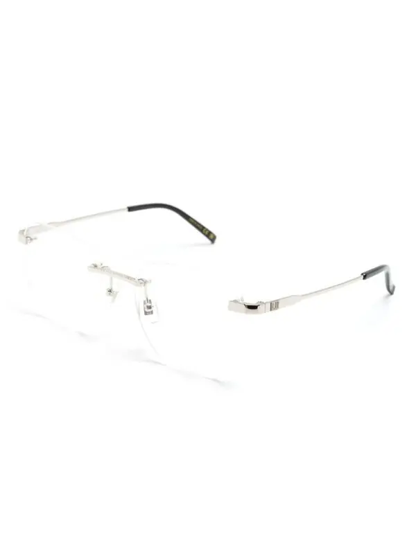 Dunhill Geometric-frame Glasses - Black