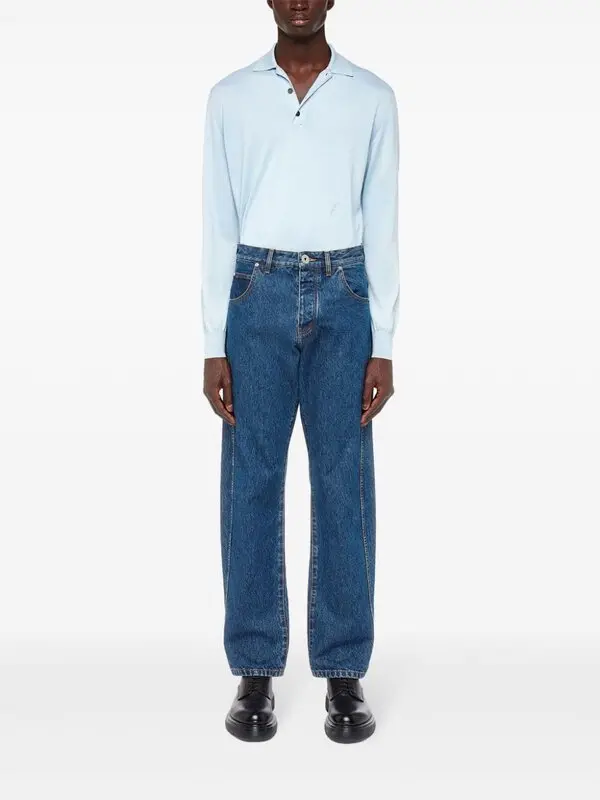 FERRAGAMO Mid-rise Straight-leg Jeans