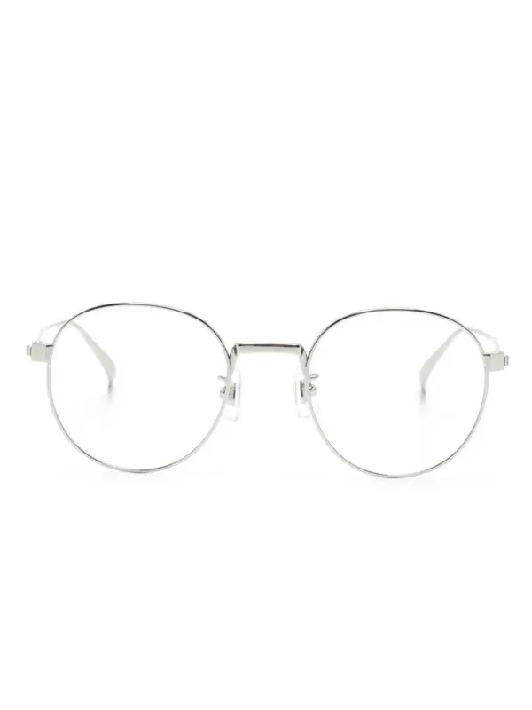 Dunhill Round-frame Glasses - Silver
