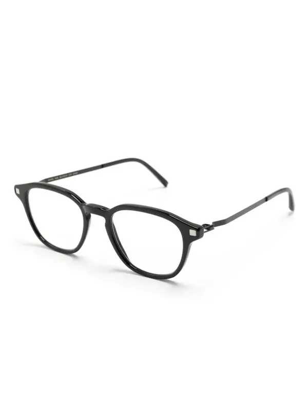 Mykita Yura Round-frame Glasses - Black