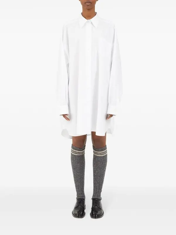 MAISON MARGIELA Drop-shoulder Cotton Shirt
