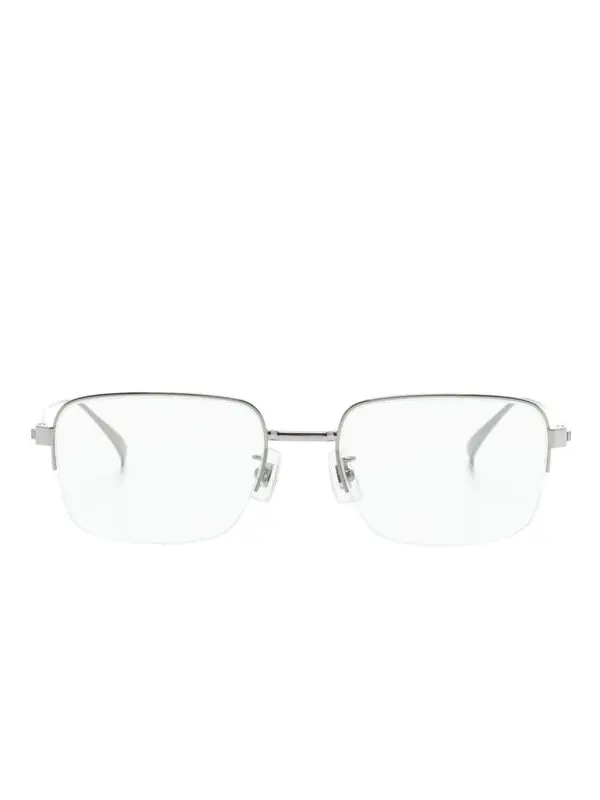 Dunhill Rectangle-frame Eyeglasses - Grey