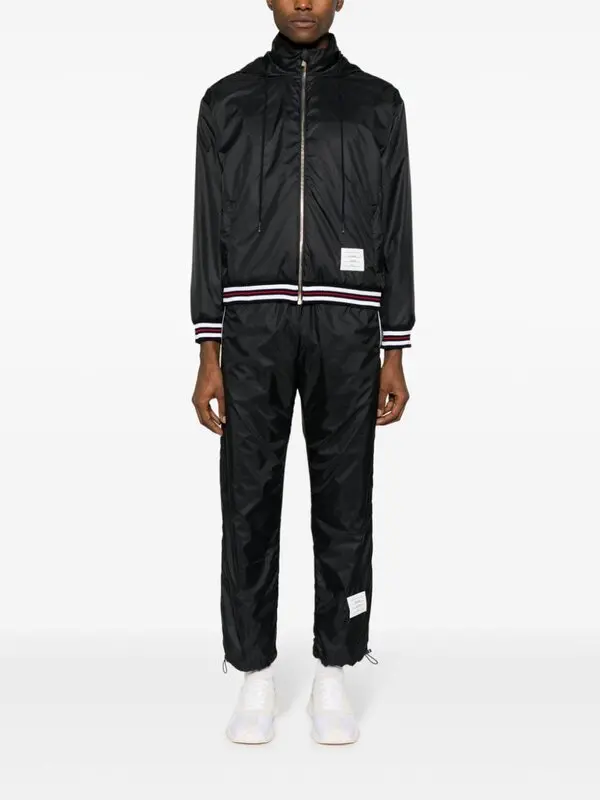 Thom Browne Logo-patch Ripstop Jacket