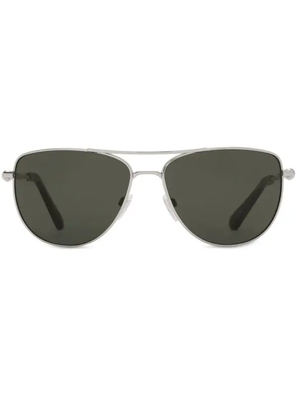 Burberry Pilot-frame Sunglasses - Silver