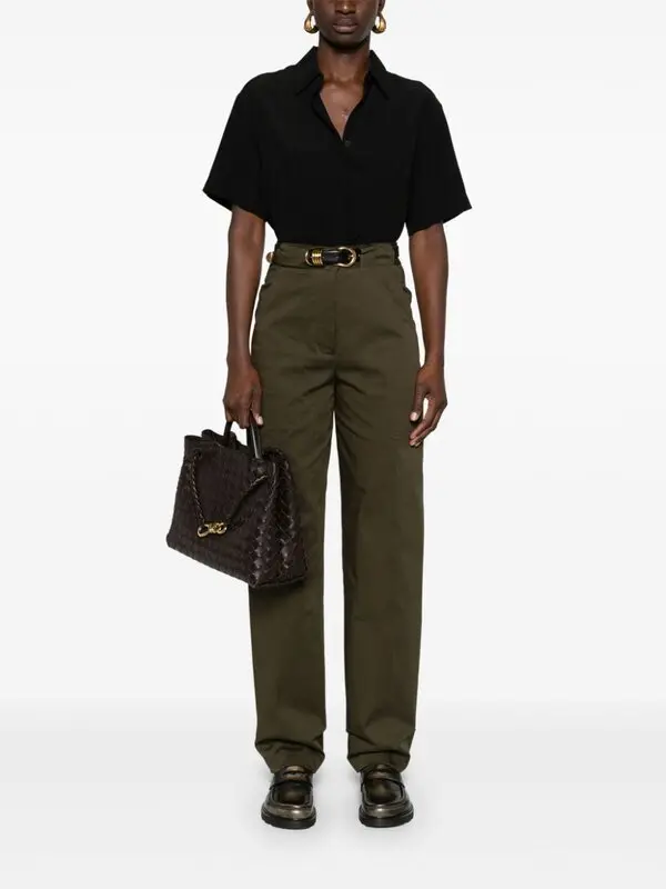 Matteau Short-sleeve Silk Shirt - Black