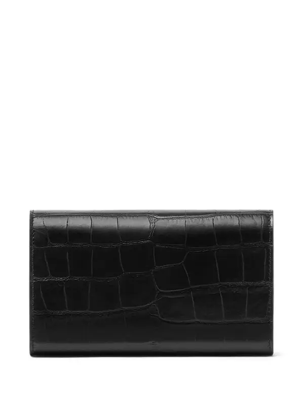 Versace Medusa '95 Croc-effect Cross Body Bag - Black