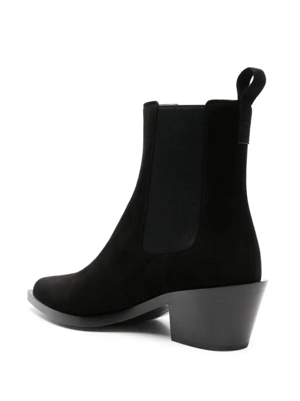 GIANVITO ROSSI Wylie 45mm Suede Boots - Black