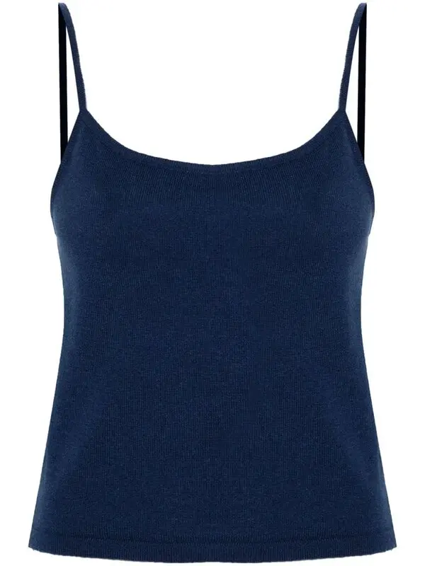 TEDDY CASHMERE Rapallo Tank Top - Blue