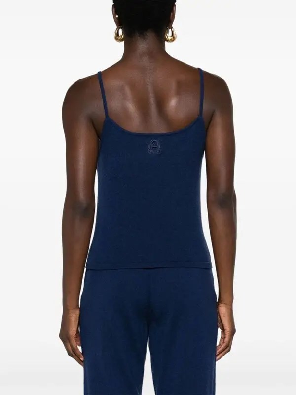 TEDDY CASHMERE Rapallo Tank Top - Blue