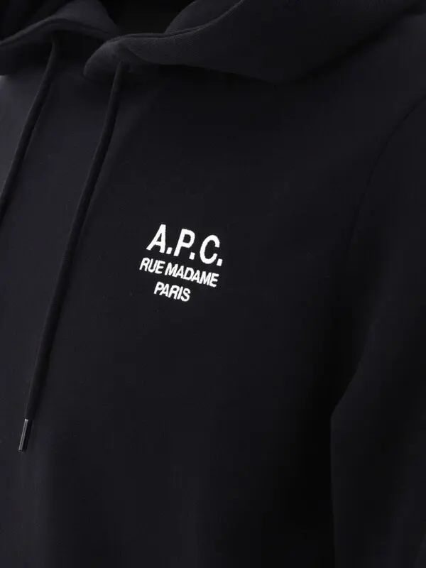 A.p.c. Logo-print Drawstring Hoodie