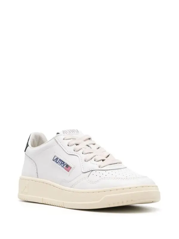 AUTRY Medalist Leather Sneakers - Neutrals