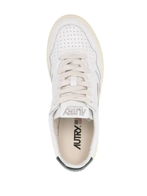 AUTRY Medalist Leather Sneakers - Neutrals