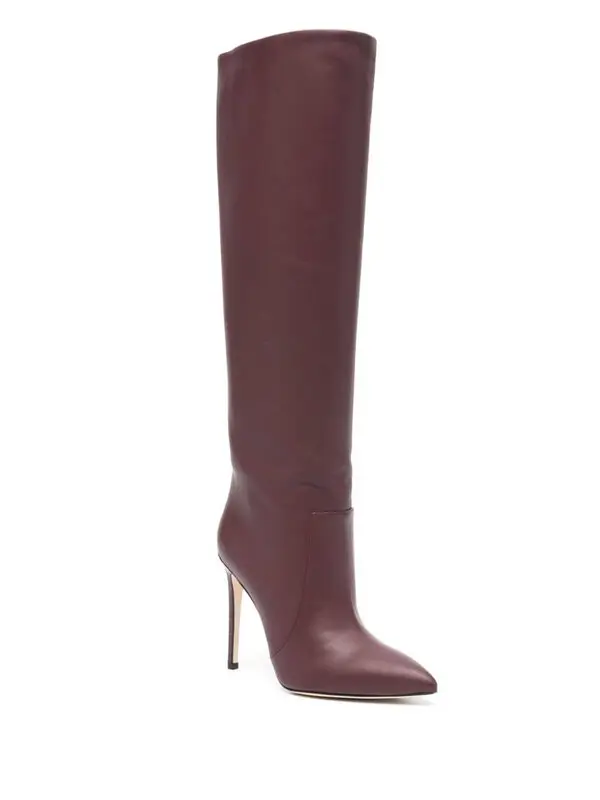 Paris Texas Stiletto 115mm Leather Boots