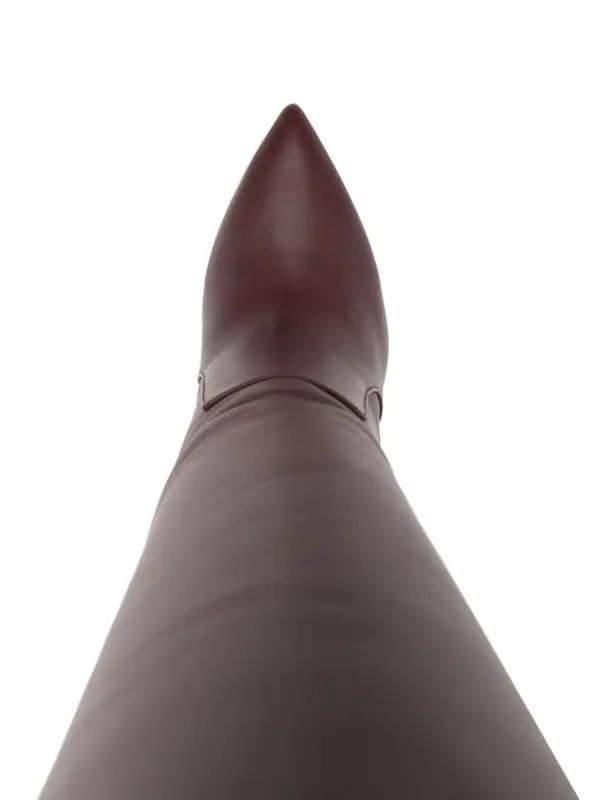 Paris Texas Stiletto 115mm Leather Boots
