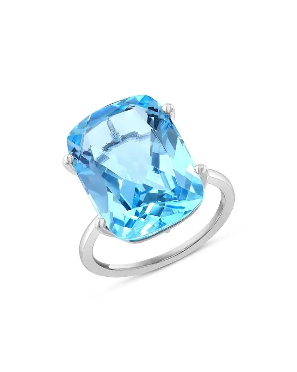 Bloomingdale'S Topaz Ring - Blue/white