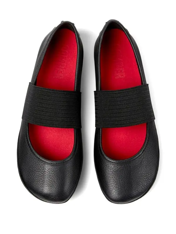 Camper Slip-on Ballerina Shoes - Black