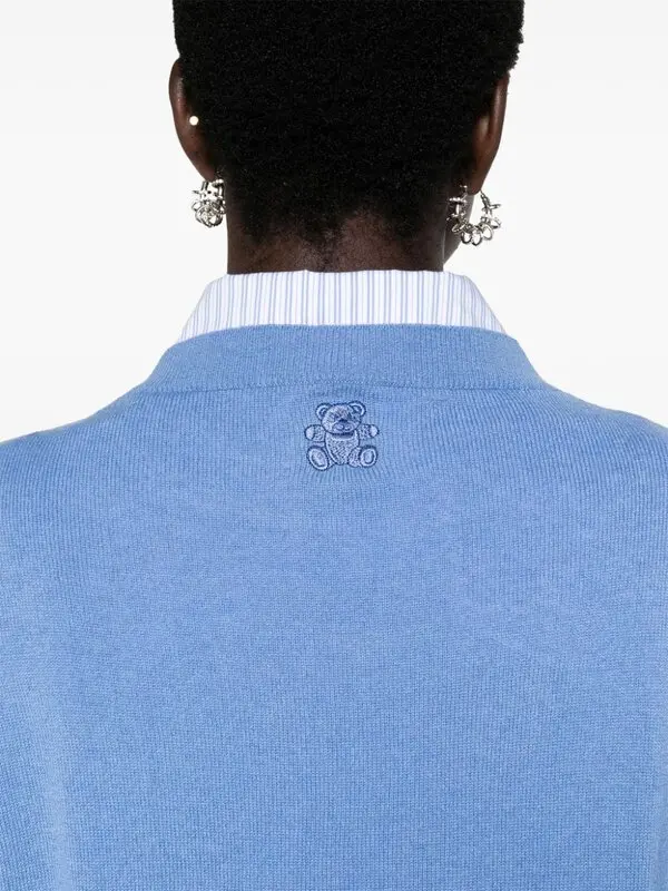 TEDDY CASHMERE Roma Cashmere Jumper - Blue