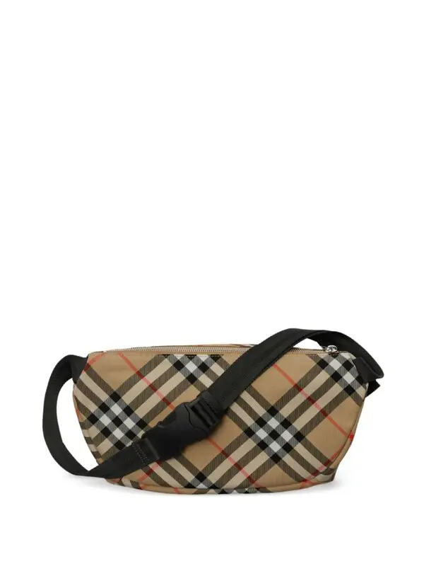 Burberry Check Belt Bag - Neutrals