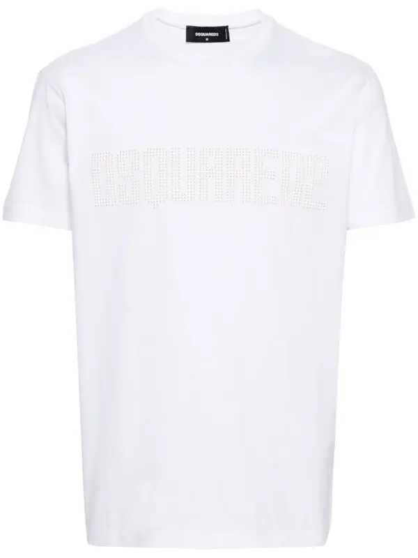 Dsquared2 Logo-appliqué Cotton T-shirt
