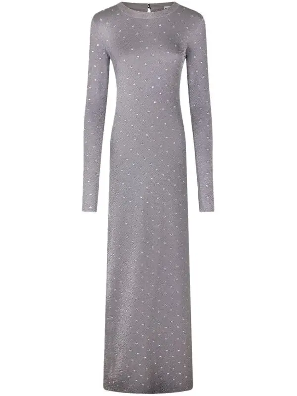 Rabanne Rhinestone-embellished Maxi Dress