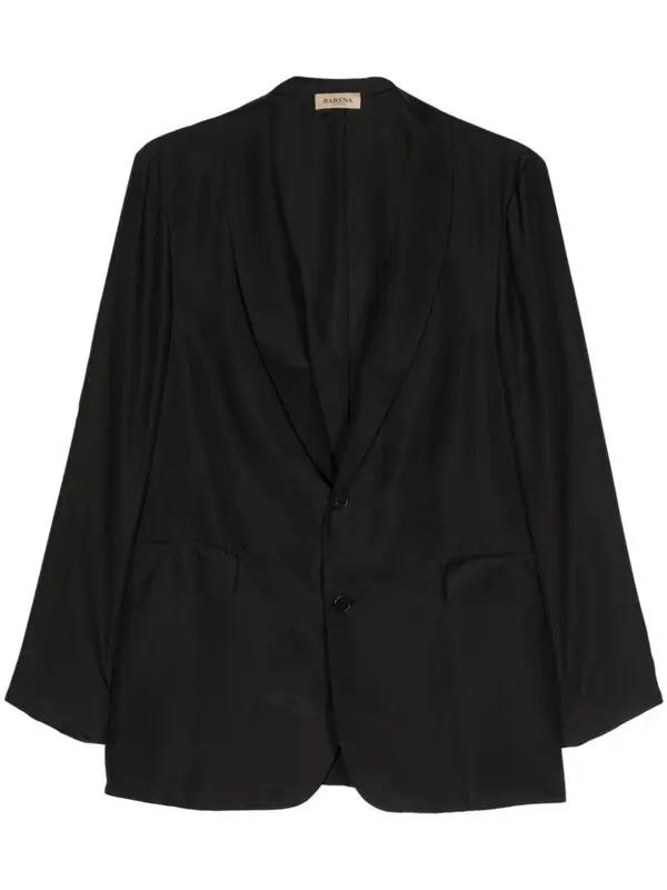 Barena Venezia Single-breasted Silk Blazer