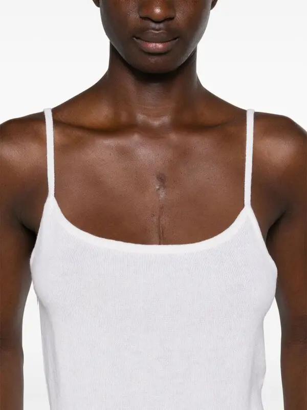 TEDDY CASHMERE Rapallo Tank Top - White