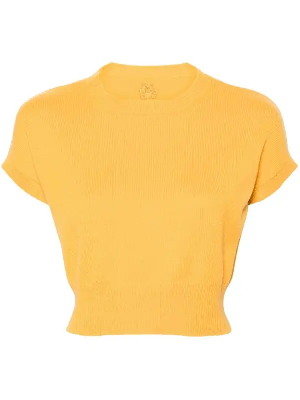 TEDDY CASHMERE Genova Top - Yellow