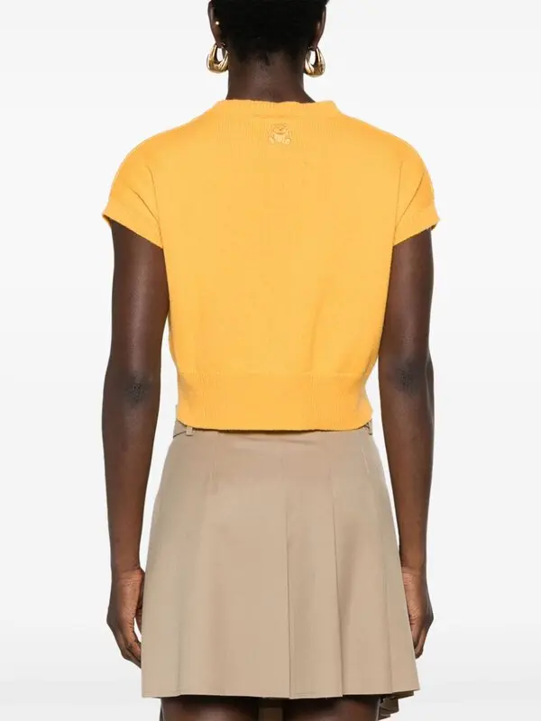 TEDDY CASHMERE Genova Top - Yellow