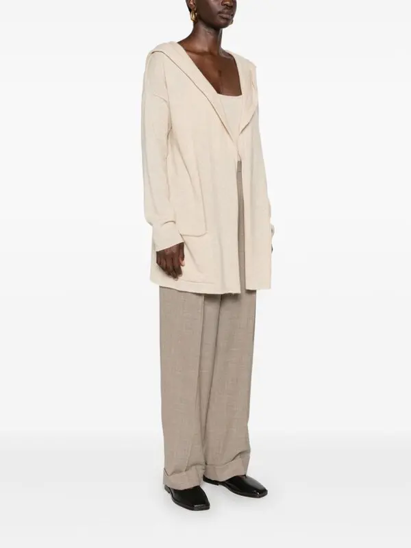 TEDDY CASHMERE Napoli Cashmere Cardigan - Neutrals