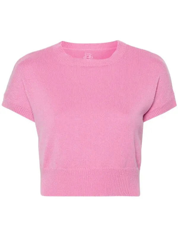 TEDDY CASHMERE Genovas Cashmere Top - Pink
