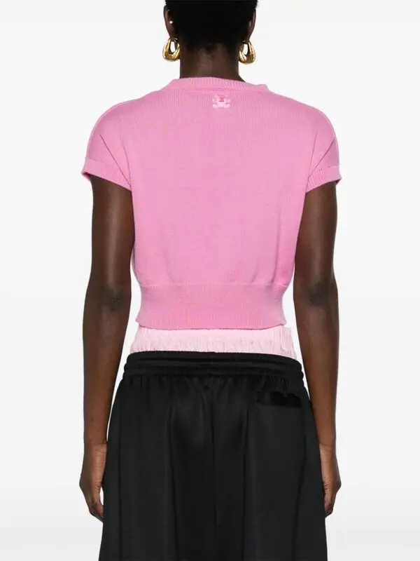 TEDDY CASHMERE Genovas Cashmere Top - Pink