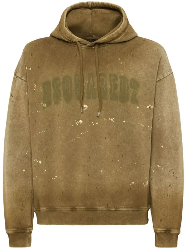 Dsquared2 Logo-print Cotton Hoodie