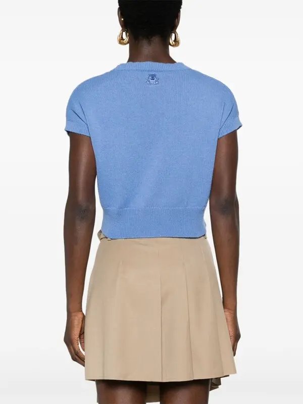 TEDDY CASHMERE Genovas Cashmere Top - Blue