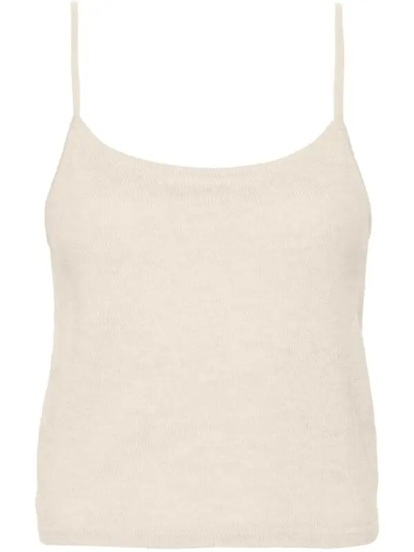 TEDDY CASHMERE Rapallo Tank Top - Neutrals