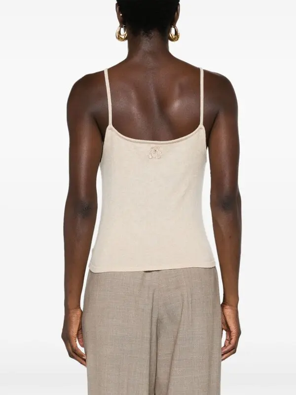 TEDDY CASHMERE Rapallo Tank Top - Neutrals