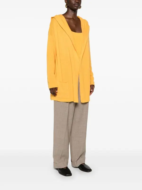 TEDDY CASHMERE Napoli Cashmere Cardigan - Yellow