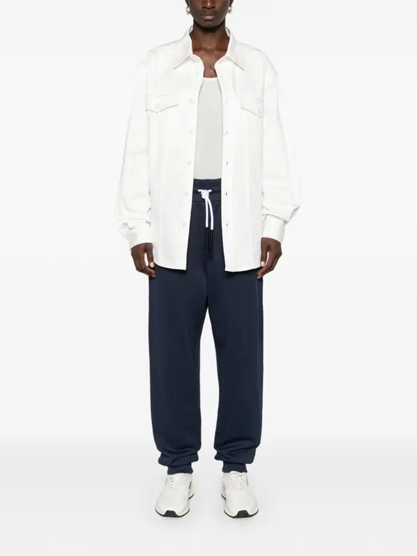 FERRARI Logo-lettering Jersey Track Pants