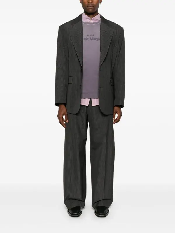 Acne Studios Pinstriped Single-breasted Blazer