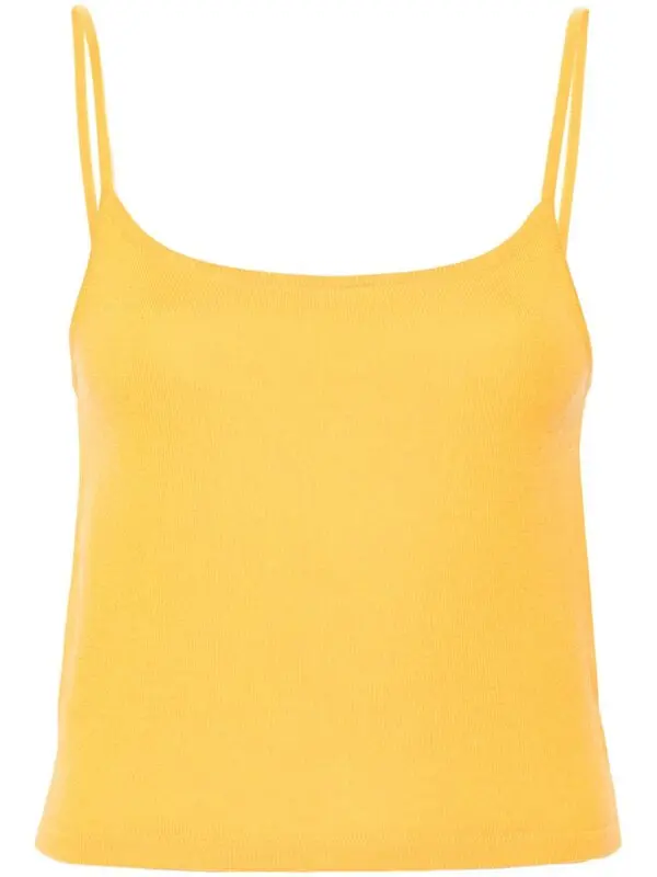 TEDDY CASHMERE Rapallo Tank Top - Yellow
