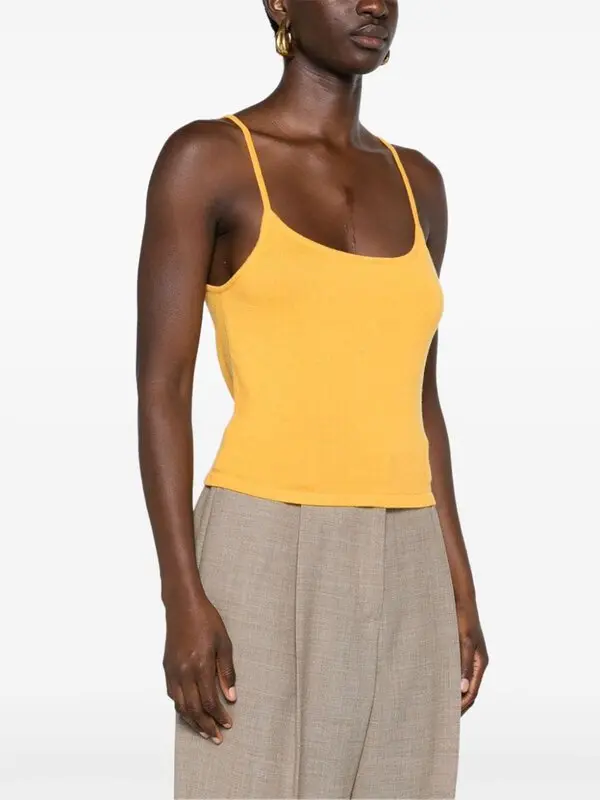 TEDDY CASHMERE Rapallo Tank Top - Yellow