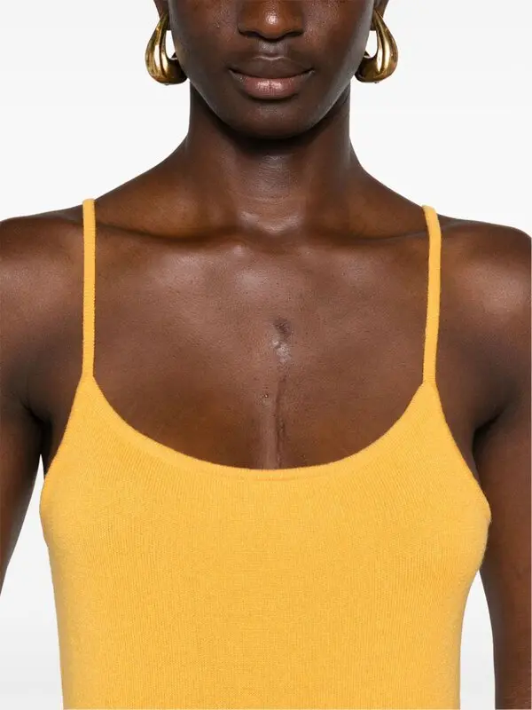 TEDDY CASHMERE Rapallo Tank Top - Yellow