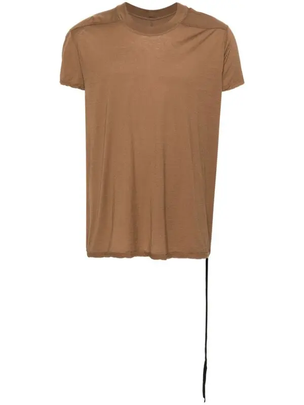 Rick Owens Small Level Organic-cotton T-shirt - Brown