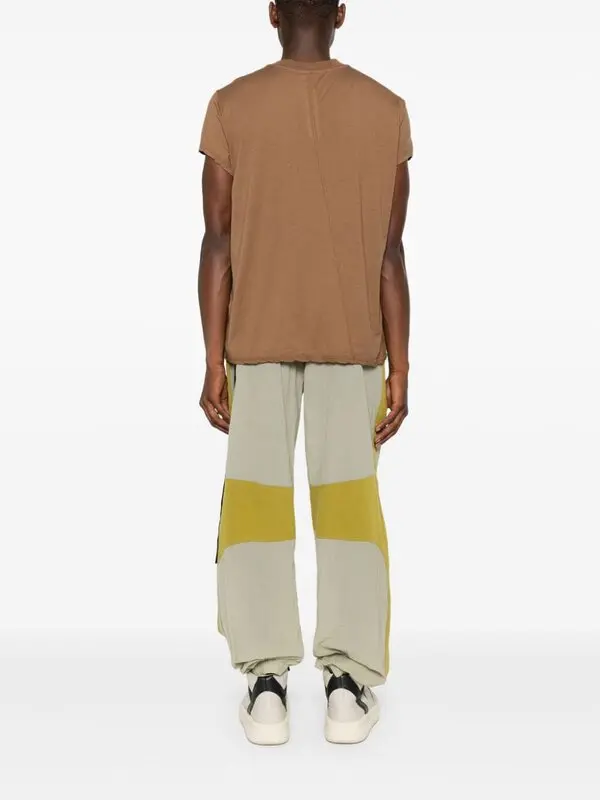 Rick Owens Small Level Organic-cotton T-shirt - Brown