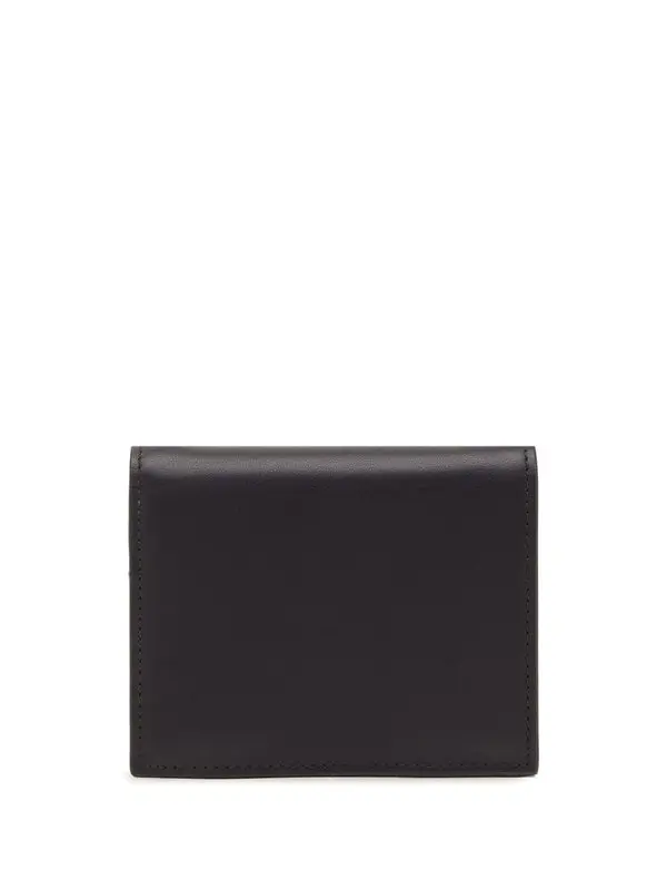 FERRAGAMO Logo-stamp Leather Wallet - Black