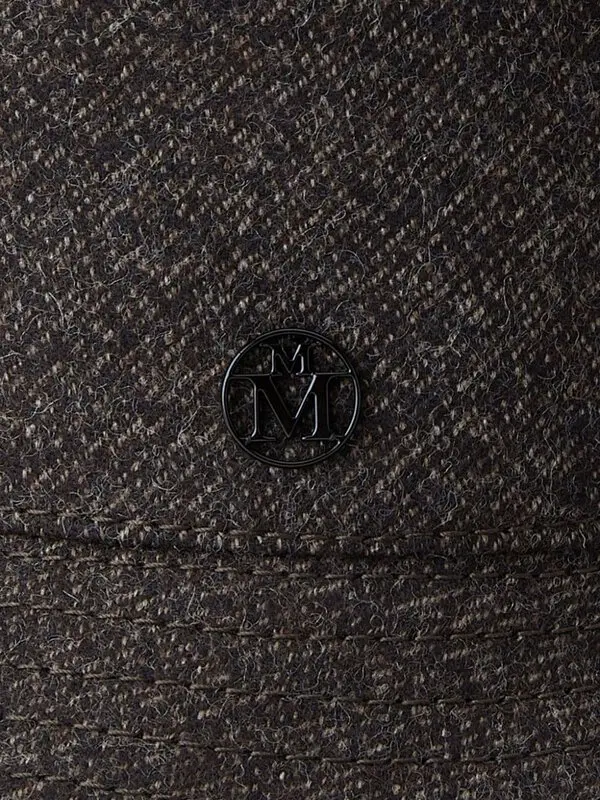 MAISON MICHEL Angele Appliqué-logo Bucket Hat